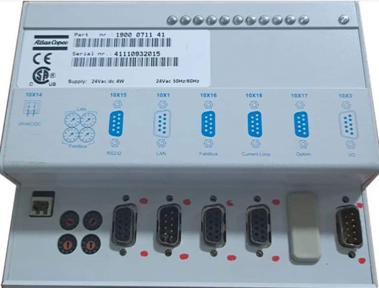 1900 0711 41 / 8092 2482 54 Atlas Copco Contorller Panel With Program